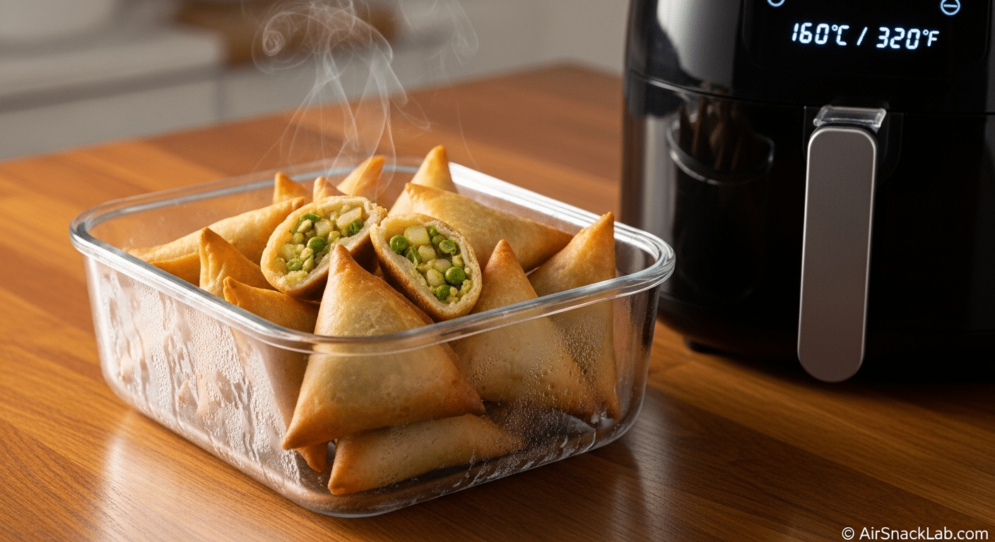 Crispy Air Fryer Samosa Recipe – Golden & Guilt-Free